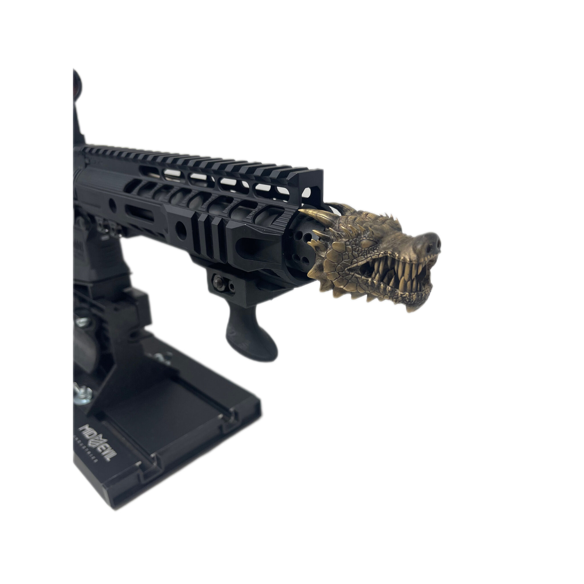 Dragon Head Muzzle Brake - Mid-Evil Industries